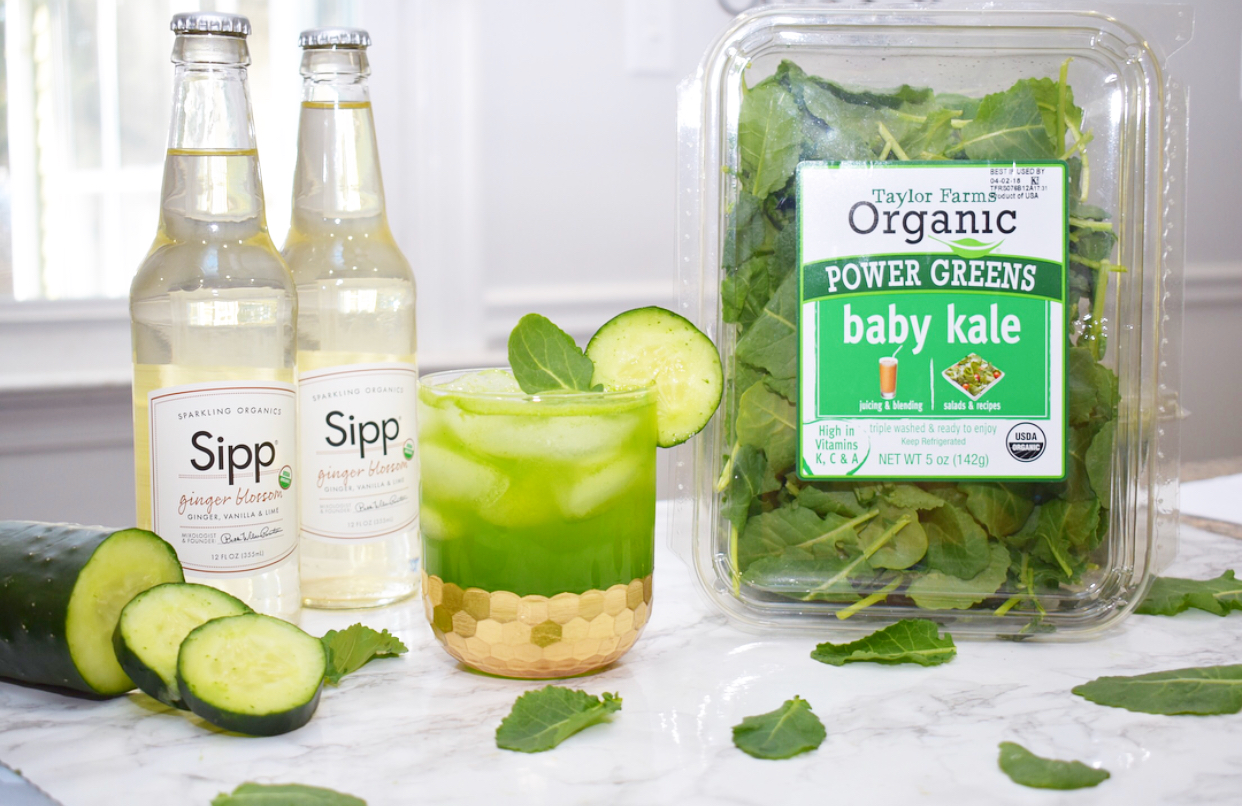 Spring Sipping: 5 Ingredient Kale Cocktail - Taylor Farms Deli